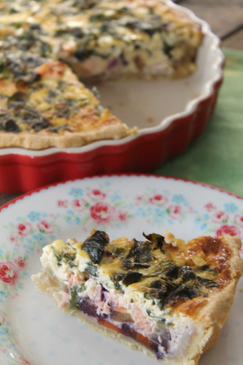 Bärlauch-Lachs-Quiche | cuplovecake Bärlauch-Lachs-Quiche | cuplovecake