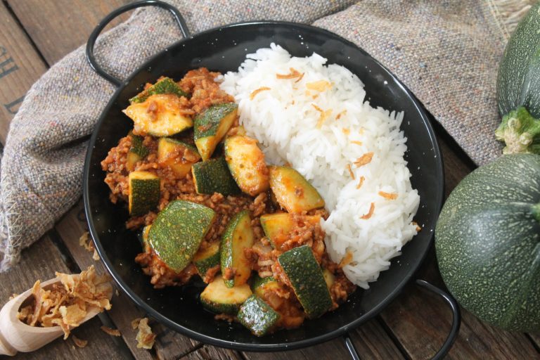 Zucchini-Hack-Pfanne | cuplovecake